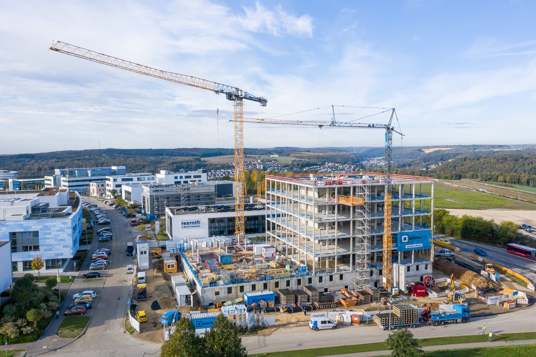 Kunden- & Innovationszentrum Bosch Rexroth - Blautal Bauunternehmen GmbH